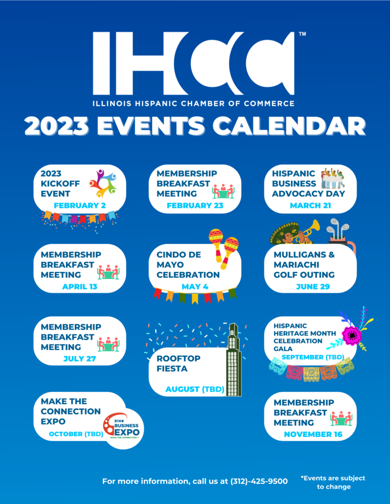 Upcoming events - IHCC Illinois Hispanic Chamber of Commerce